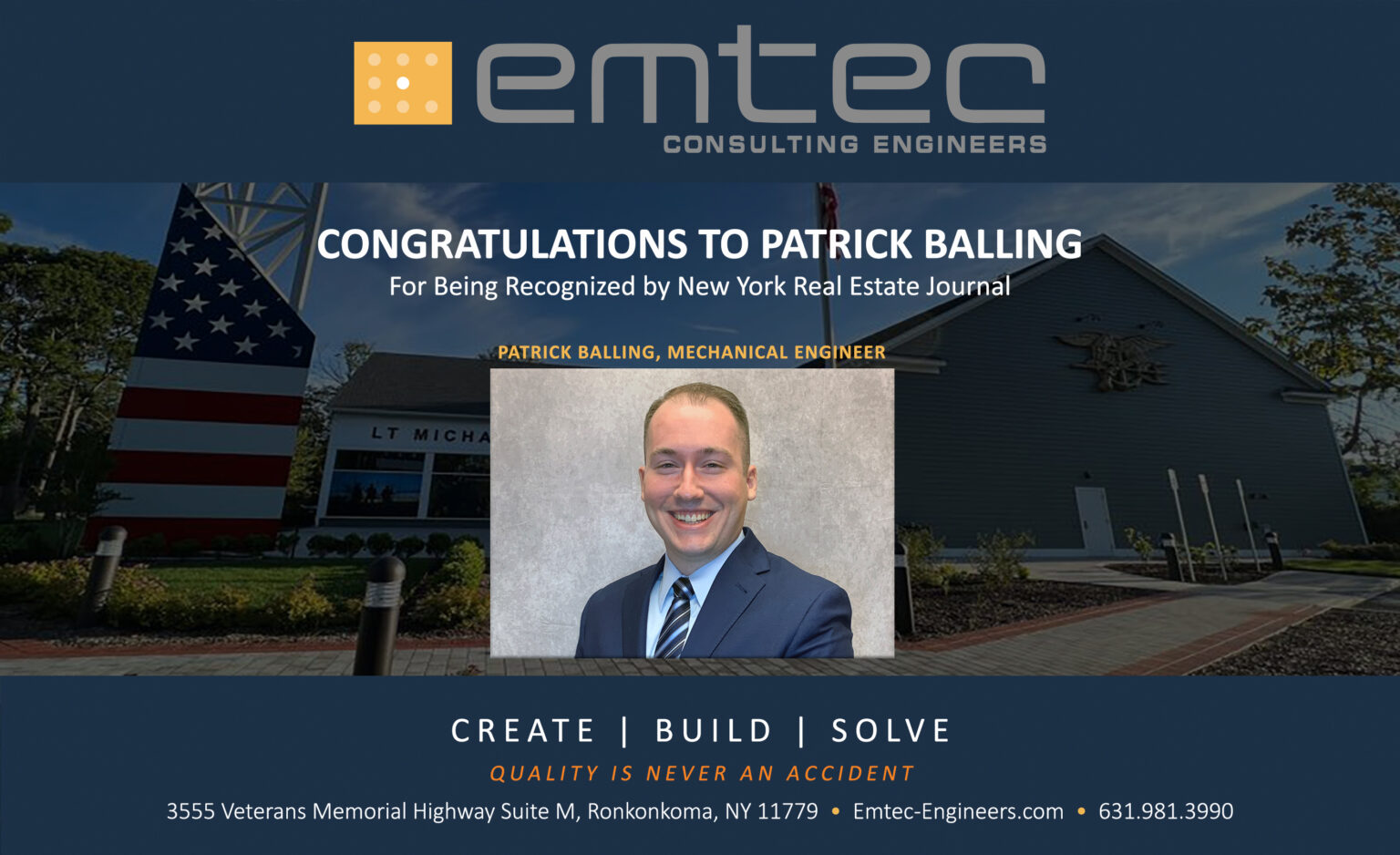 Ones to Watch Rising Star: Patrick Balling -Emtec Engineers